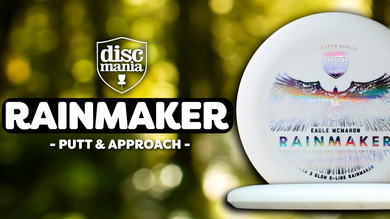 Discmania RAINMAKER | EAGLE MCMAHON Creator Series Putter - YouTube