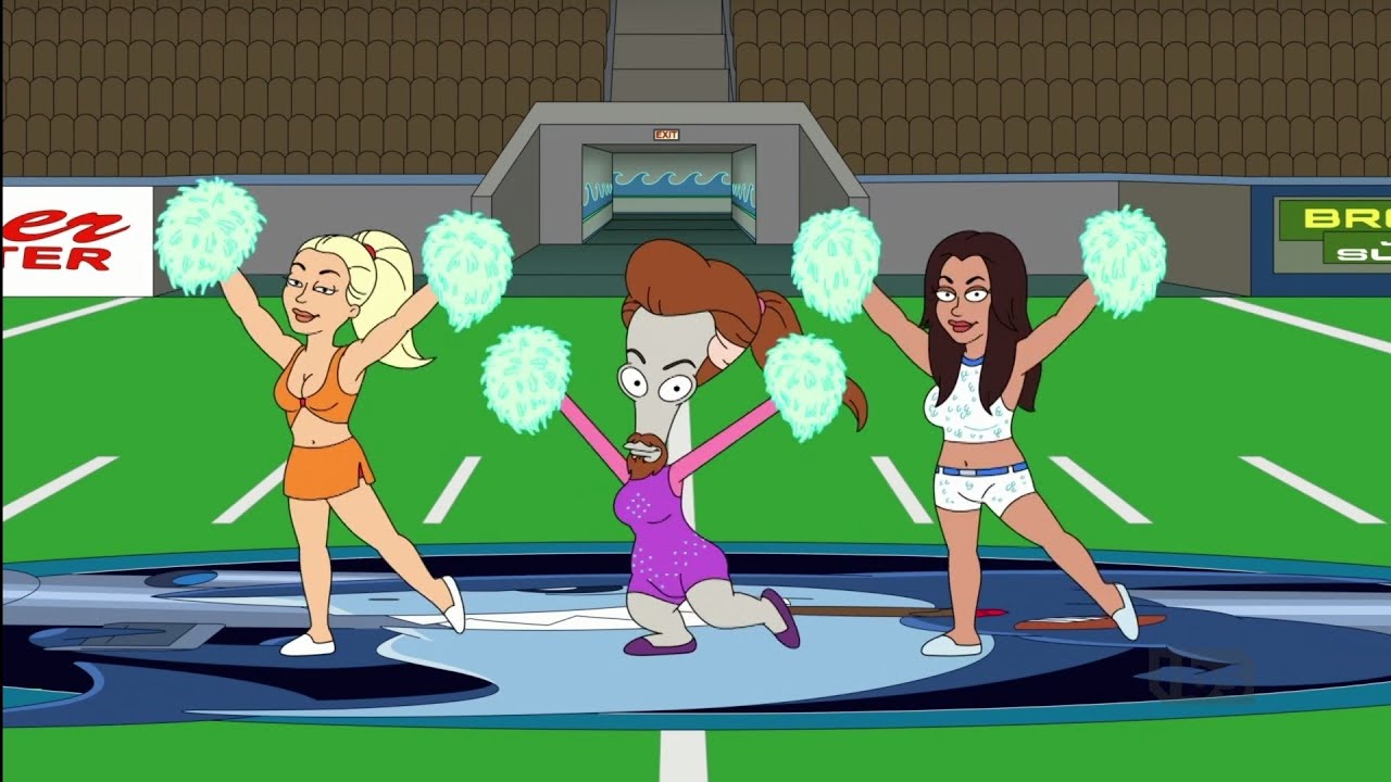 American Dad: Hayley joins Bazooka Shark Babes! - YouTube