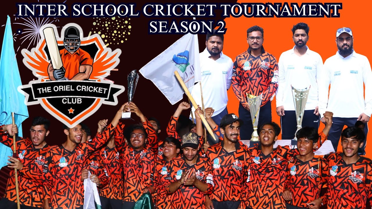 Inter school cricket tournament season 2 2024 | The oriel school ...