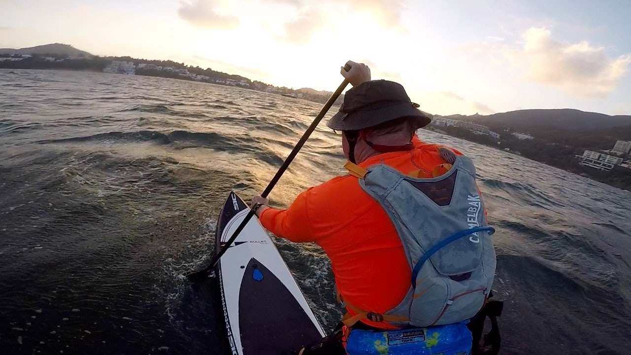 SUP Downwinding - The Stanley Run - SIC Bullet 14v1 TWC - YouTube