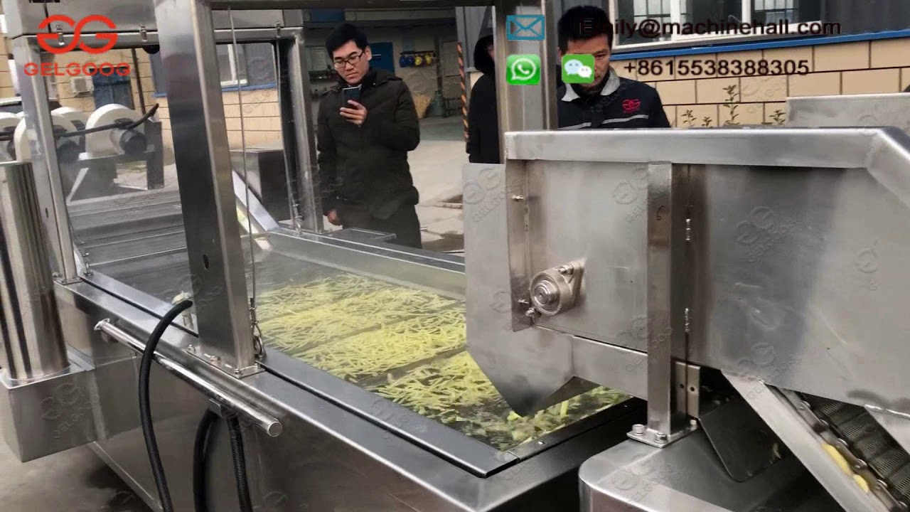 Automatic Finger Chips Making Machines - YouTube