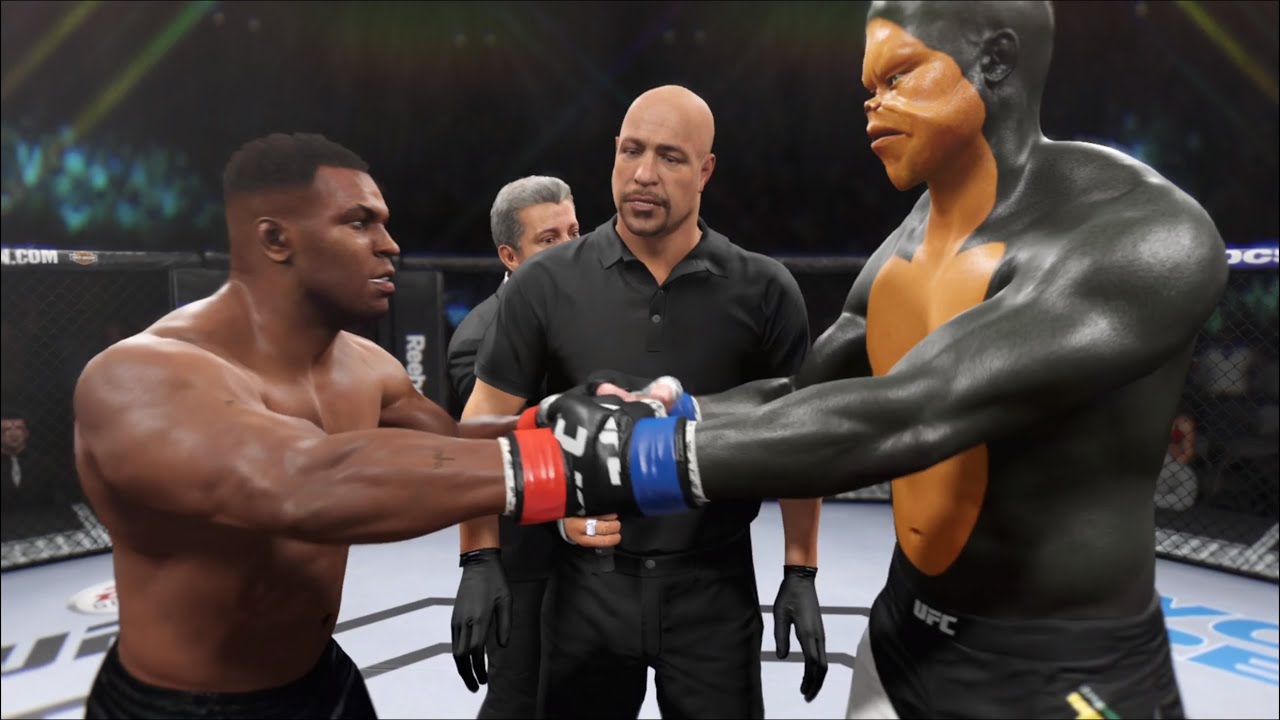Mike Tyson vs. Iron Toad - EA Sports UFC 2 - Epic Fight - YouTube