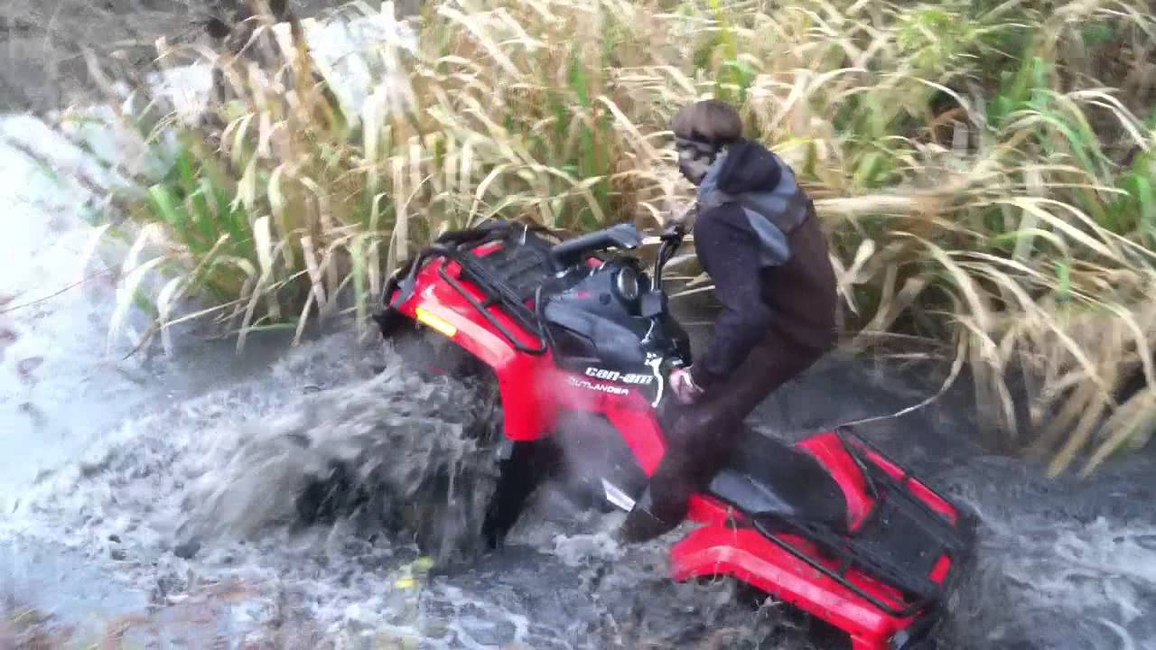 carson koen can-am 800 1011 creekbottom - YouTube