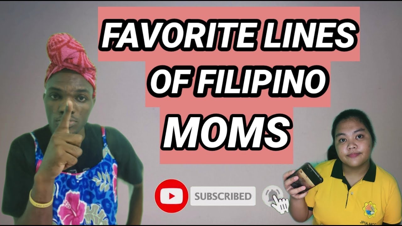 5 FAVORITE LINES OF FILIPINO MOMS | VLOG # 4 - YouTube