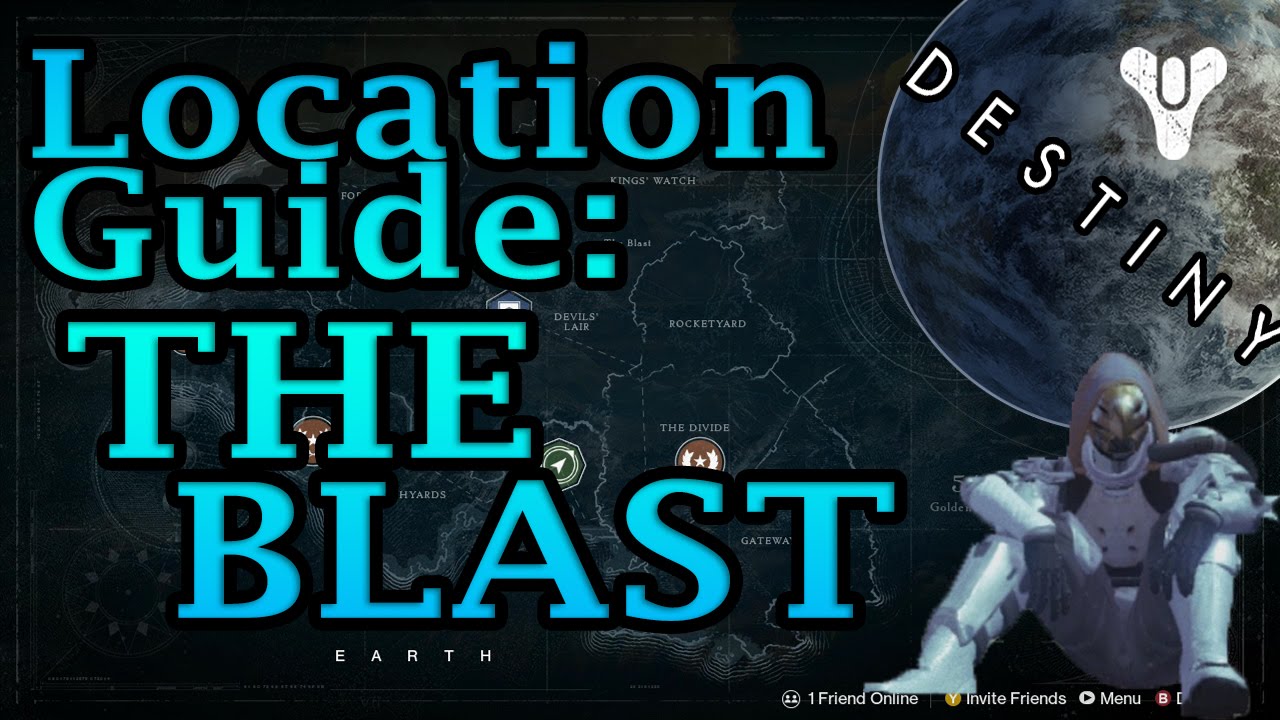 Destiny | Where is The Blast | Location Guide - YouTube