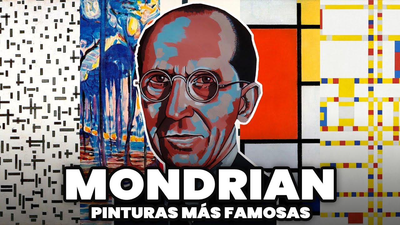 Pinturas Famosas De Piet Mondrian Mondrian, Piet Mondrian, Obras De