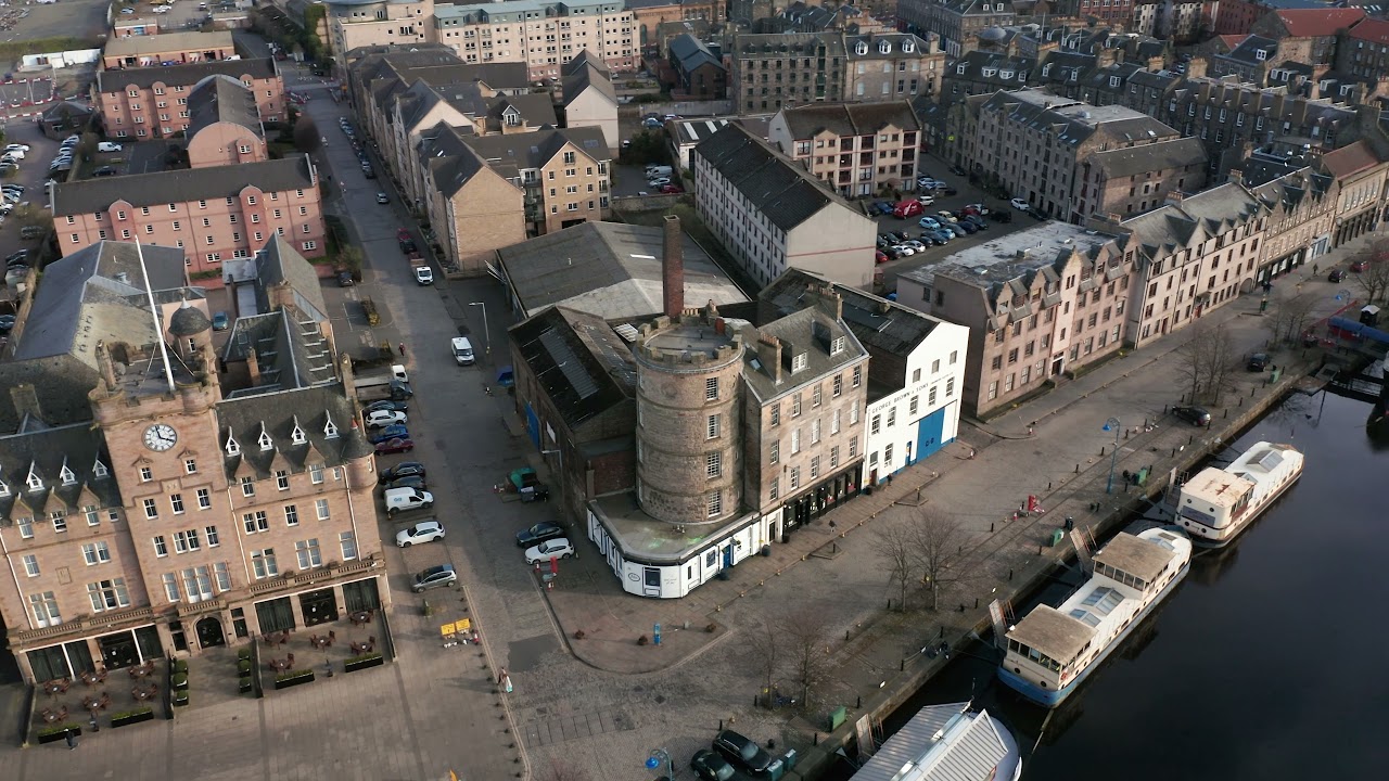 Royal View, Birdseye View of Edinburgh - YouTube