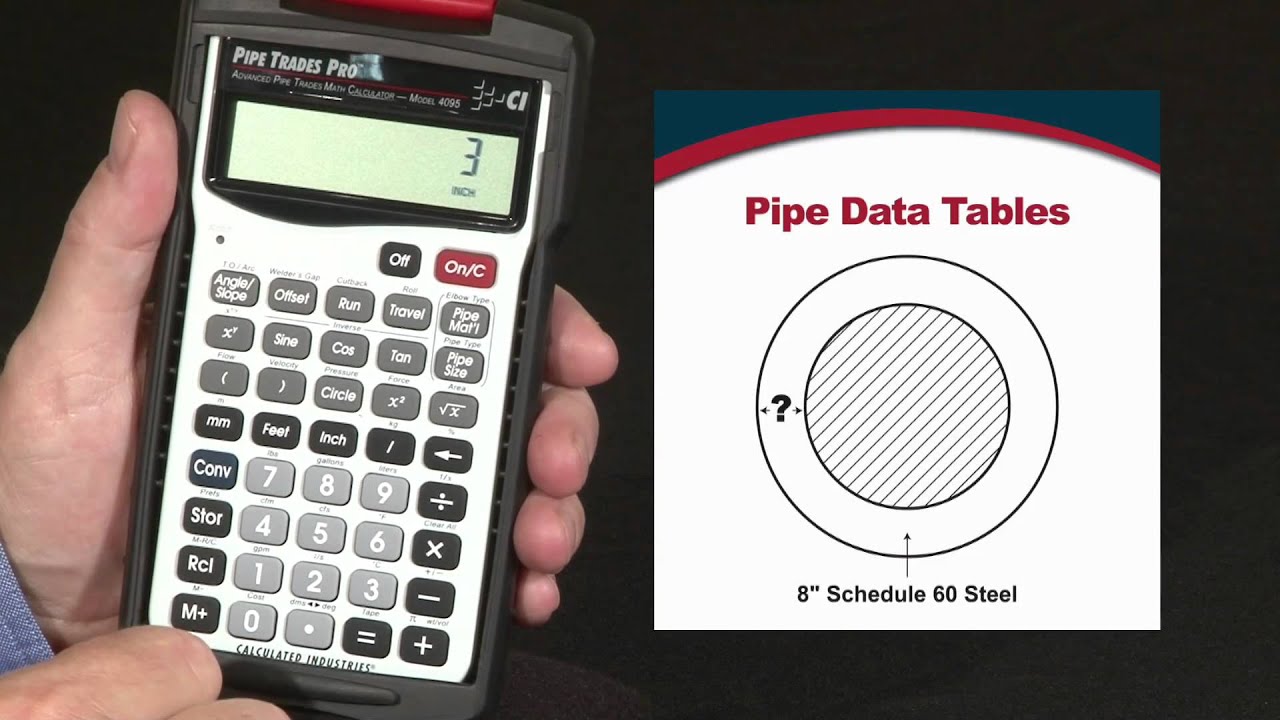 How to do Fast & Easy Pipe Data Table Look-ups | Pipe Trades Pro - YouTube