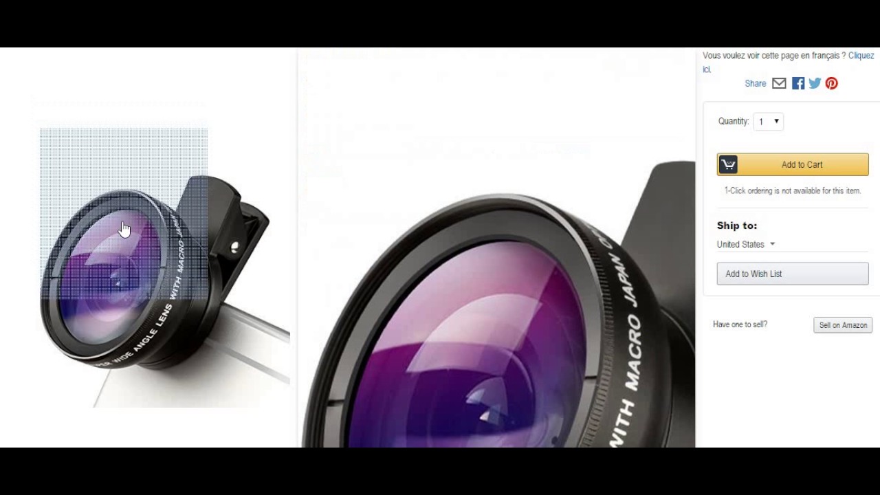 lens for tablet, iphone, smartphone or laptop - YouTube