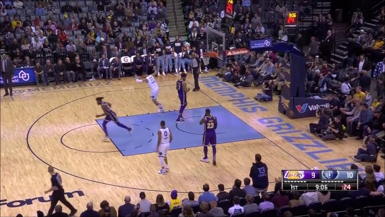 Is LeBron Giving Up Already!? Bad Defense vs Grizzlies - YouTube