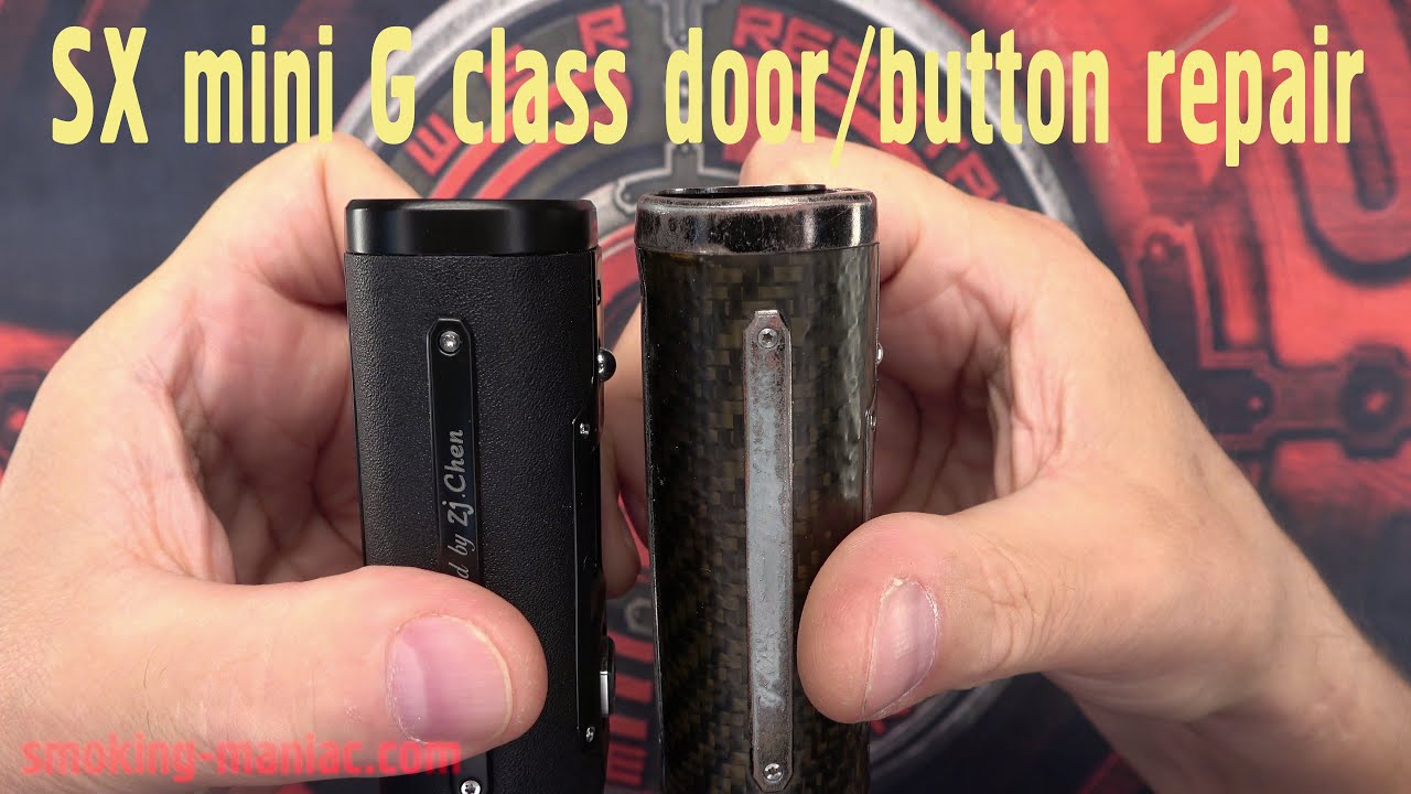 Ремонт на SX mini G class /repair button and door - YouTube