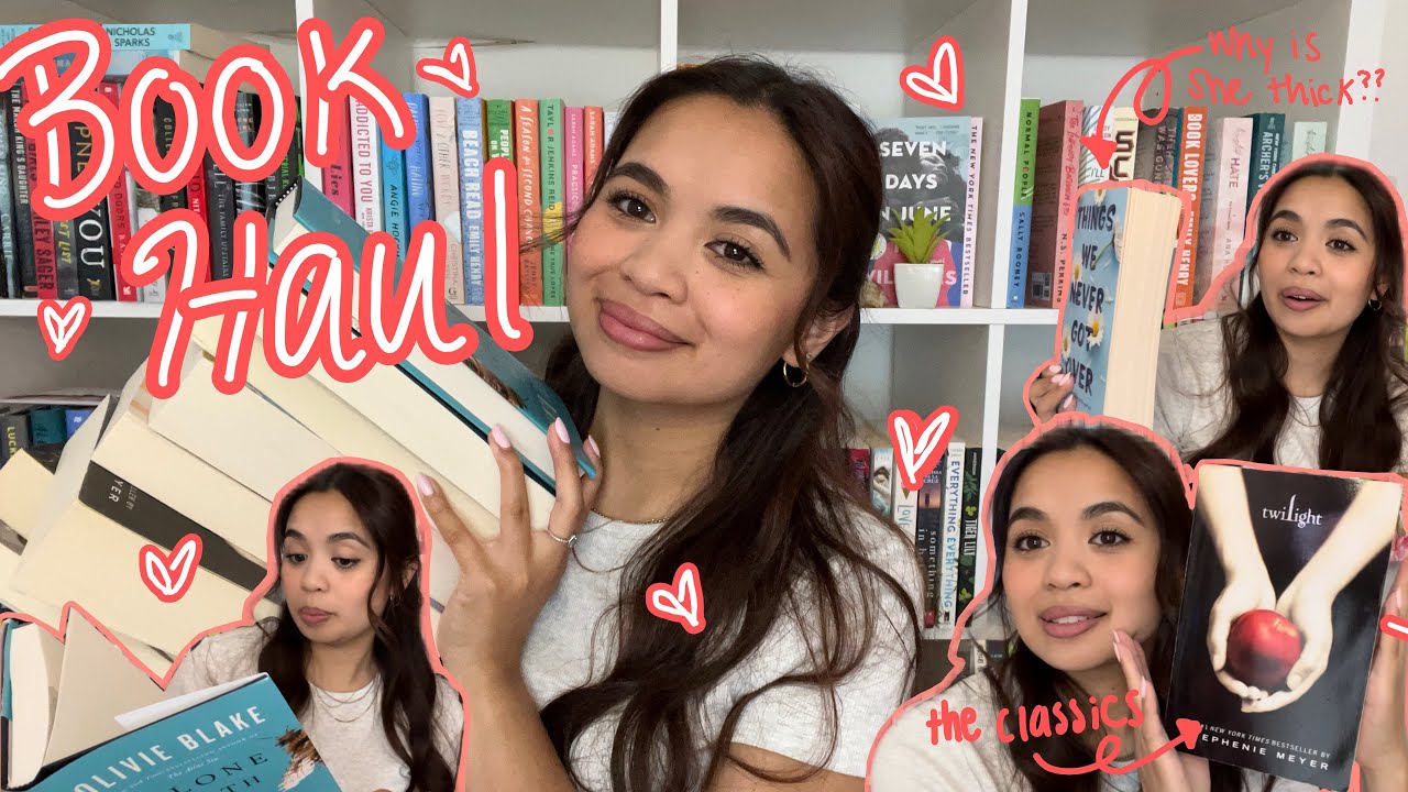book haul 🛍📚 | amazon, pango books, library book sale! ♡ - YouTube