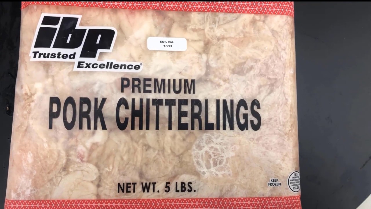 How To Cook Chittlerings AKA chitlins In Houston Texas Country Boy ...