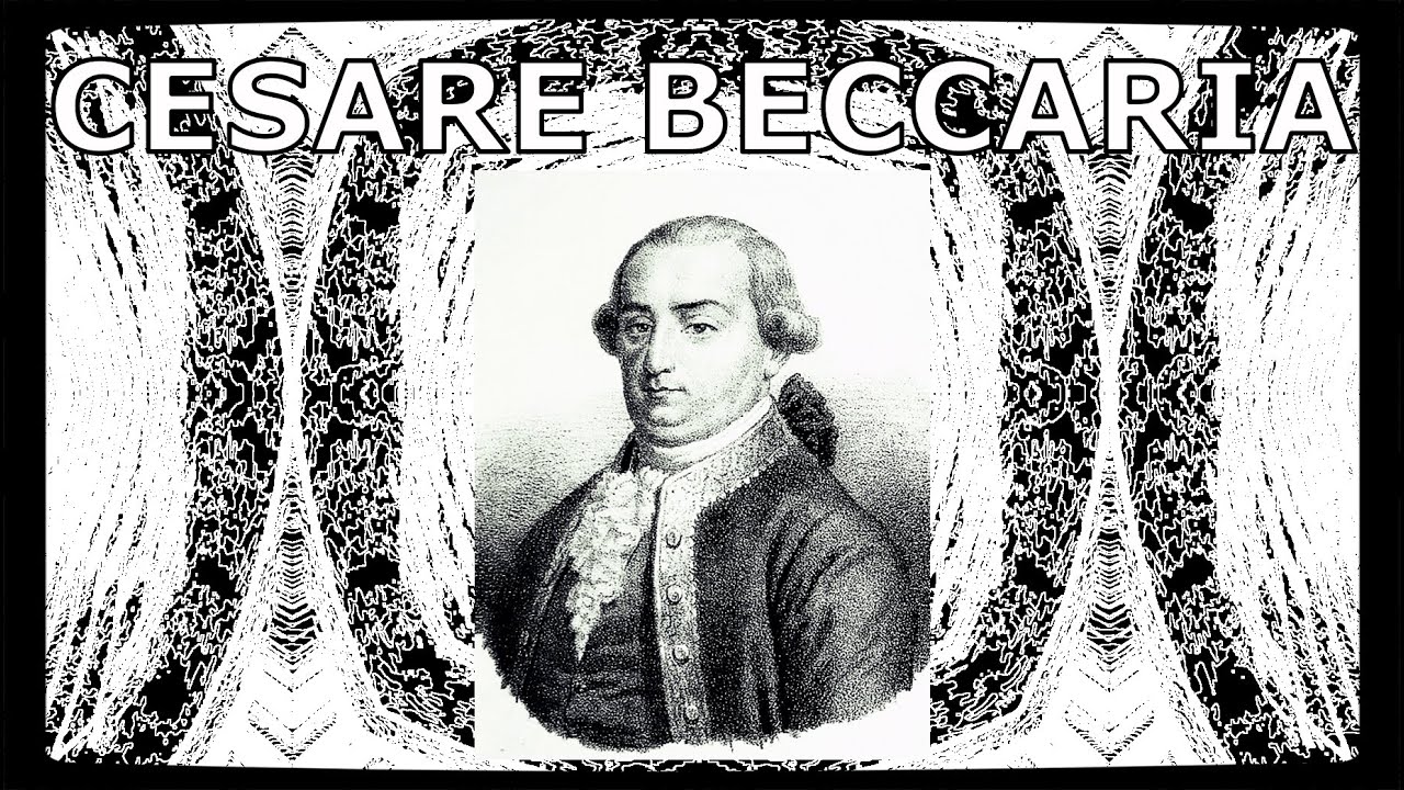 📖 Cesare Beccaria / Cesare Bonesana di Beccaria #CesareBeccaria # ...