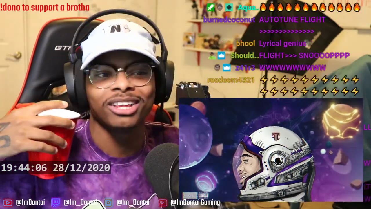 ImDontai Reacts To Flight - Off Poppin Gone - YouTube