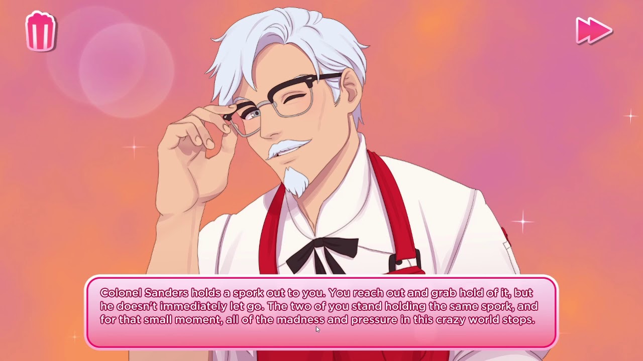 KFC Dating Simulator Part 1.1 - YouTube