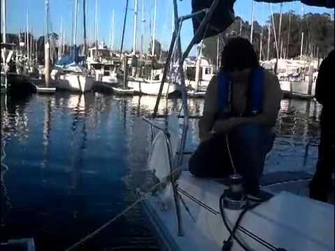 Springing off the dock - YouTube