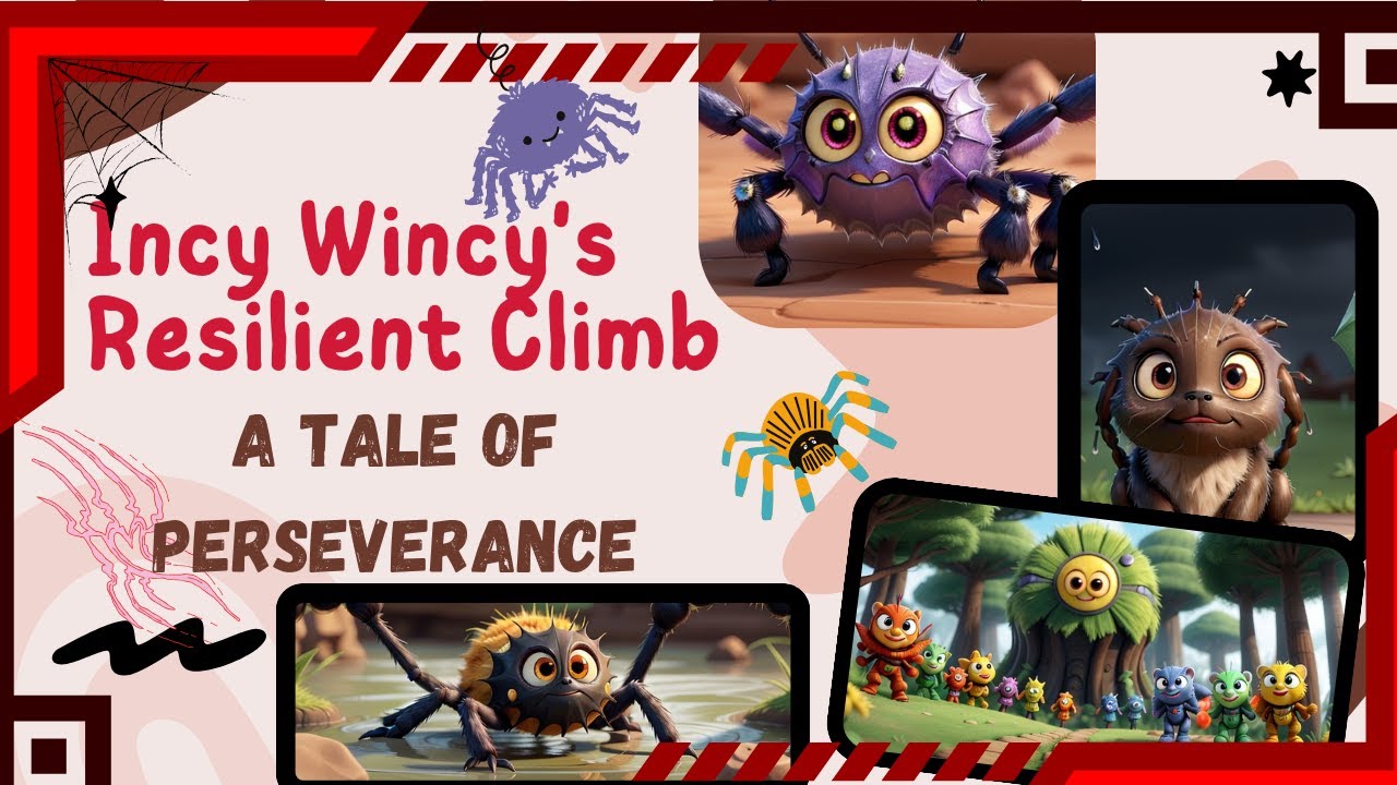 Music | Incy Wincy's Resilient Climb A Tale of Perseveran song | Kids ...