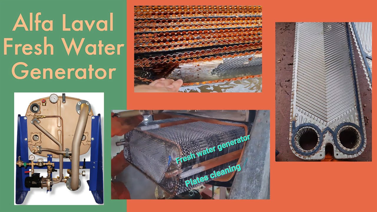 Fresh Water Generator , How to clean for good efficiency of fresh water ...