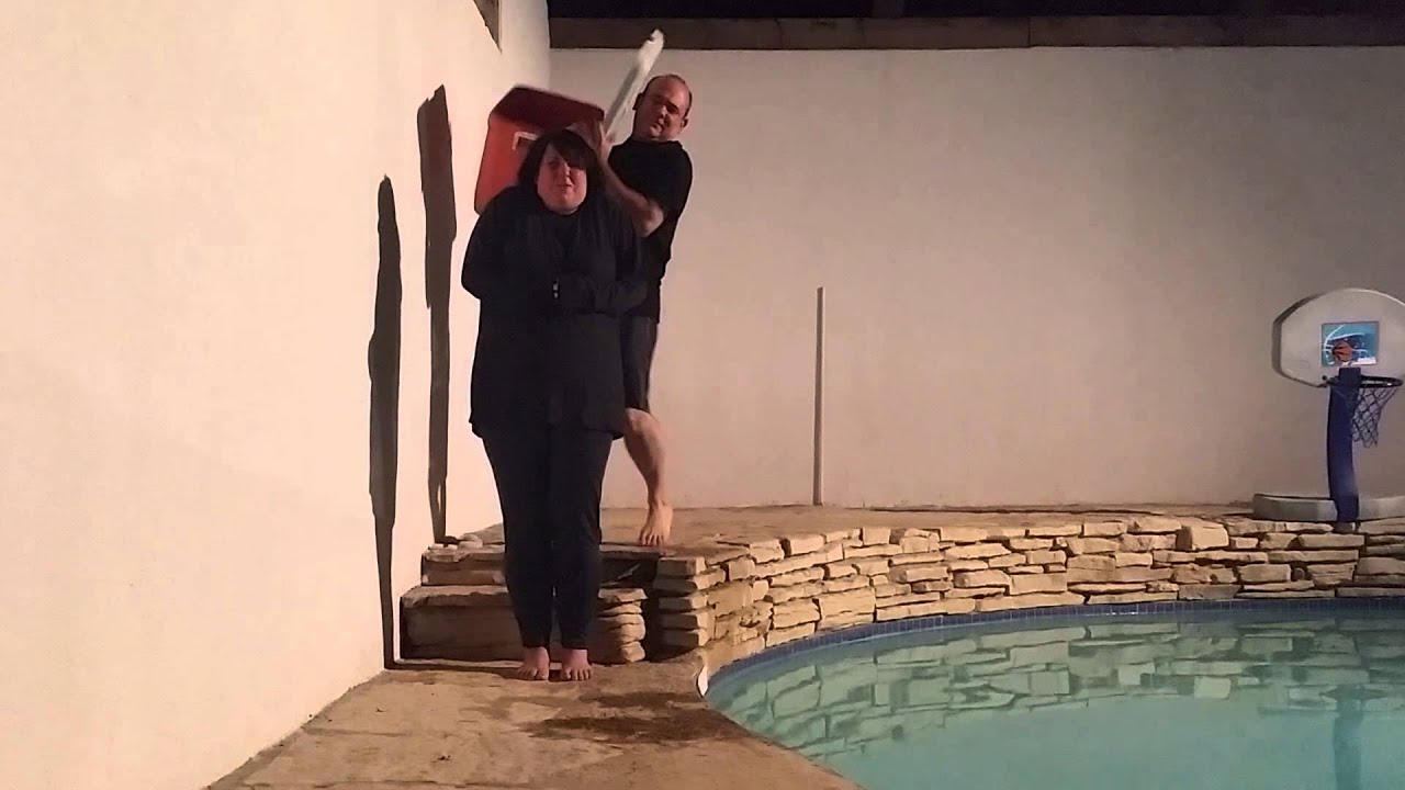 Marcy does the ALS ice bucket challenge - YouTube