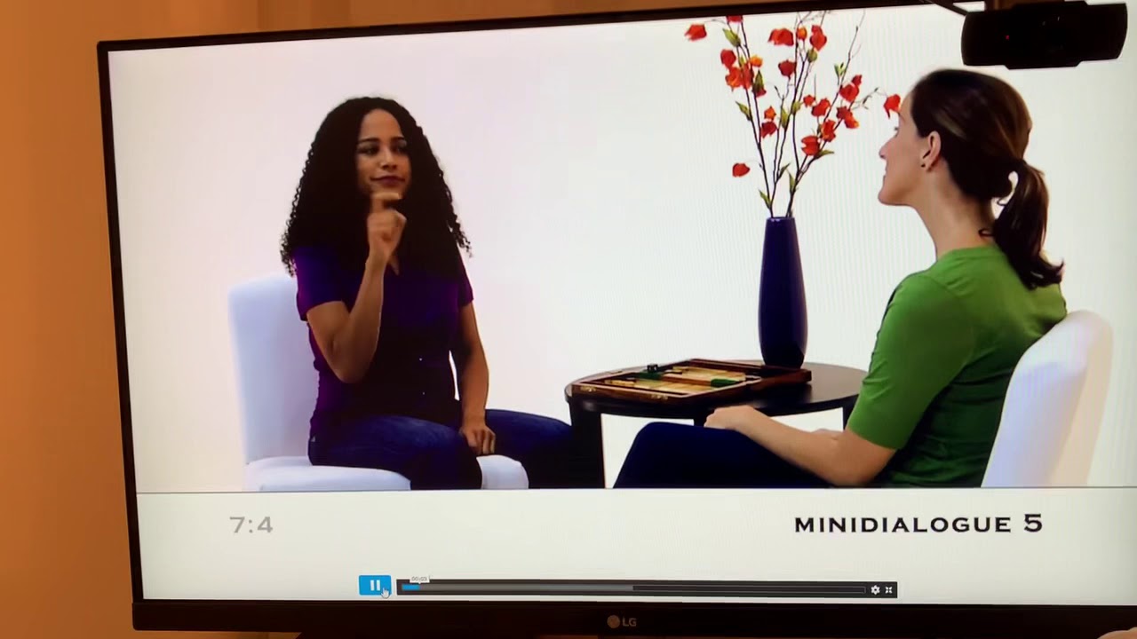 signing naturally 7:4 mini dialogues 5 - YouTube