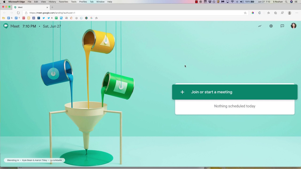 Creating a screencast using Google Meet - YouTube