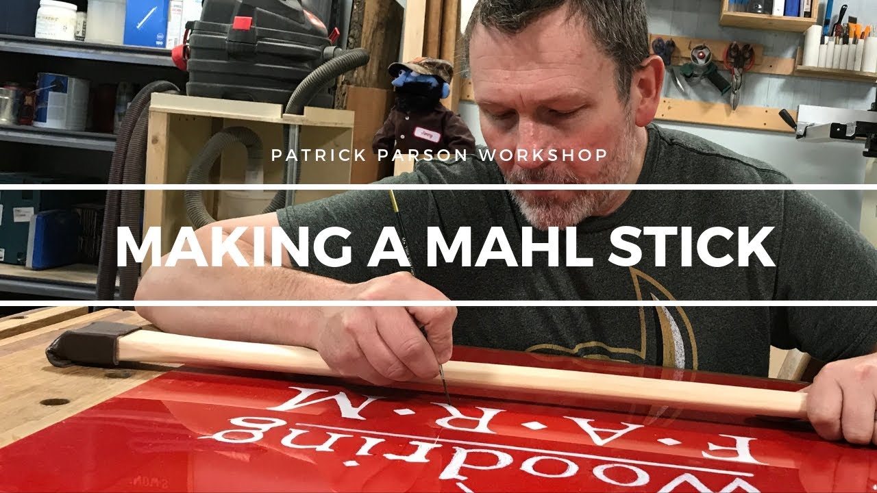 What is a Mahl stick (and why you need one) - YouTube
