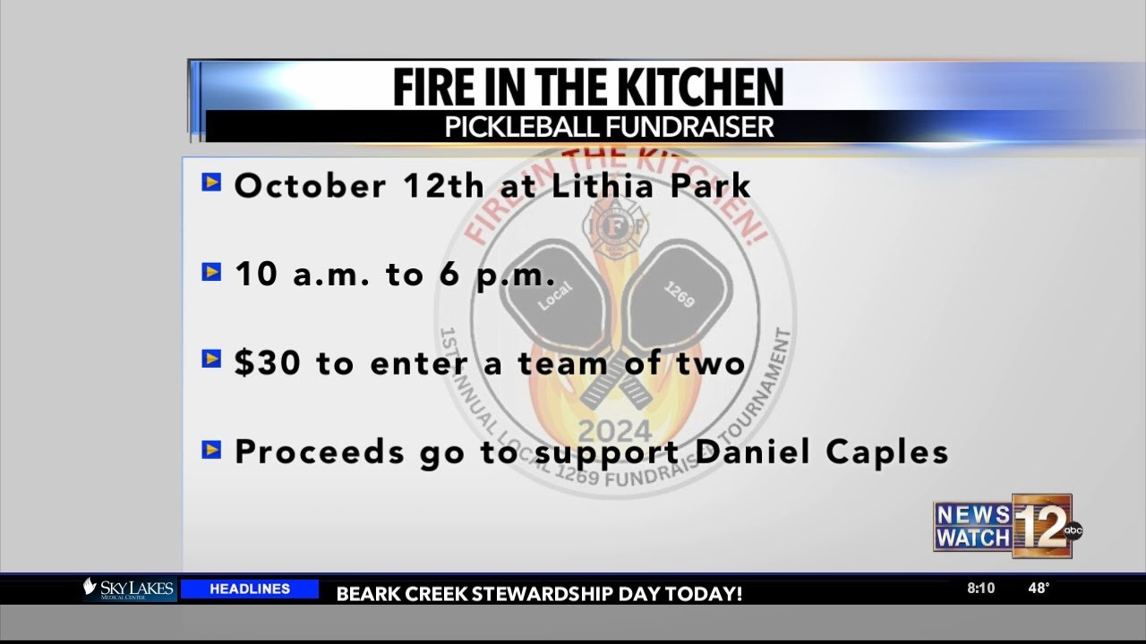 Ashland Firefighters Local 1269 hosting fundraiser pickleball ...