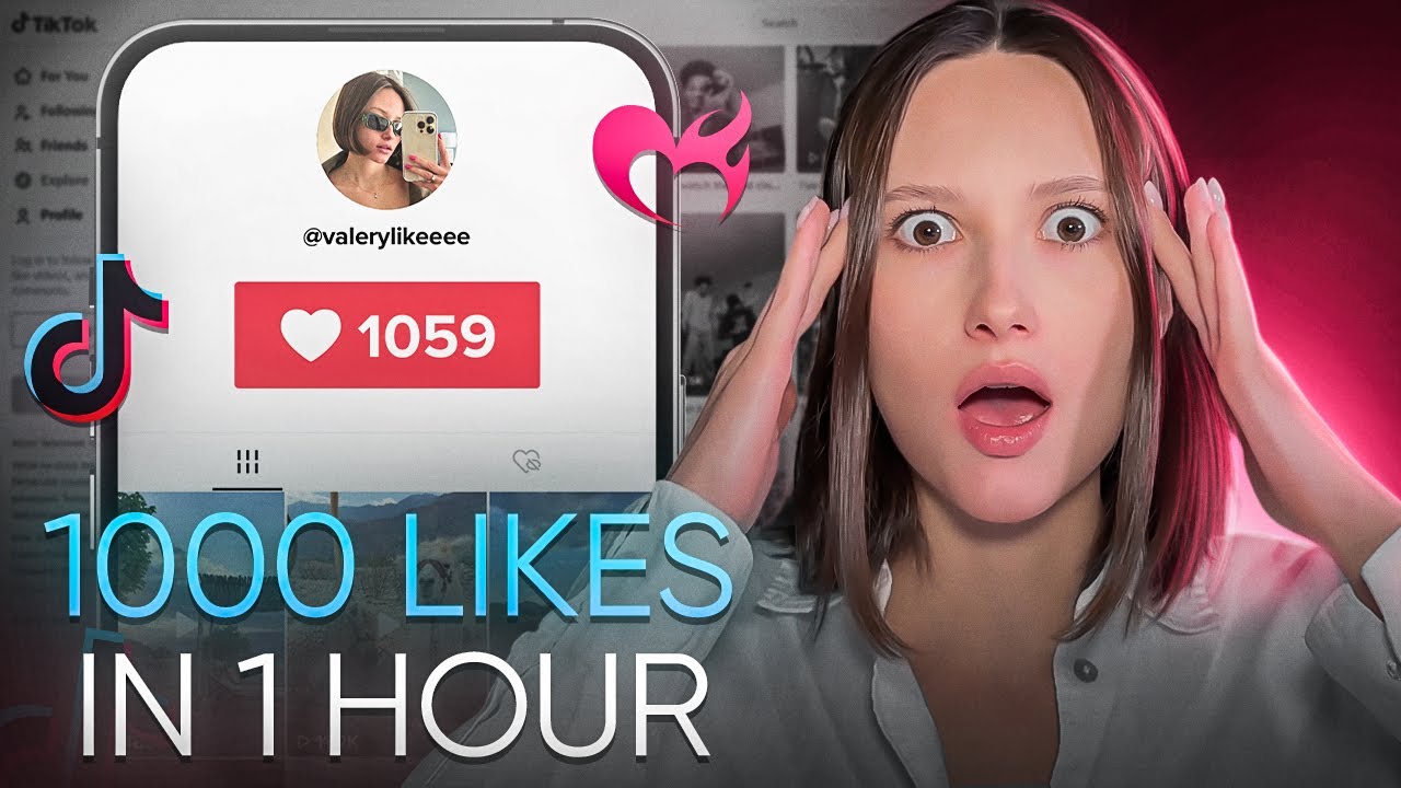 Explode Your TikTok Likes & Comments: 1 Hour to 1K Likes - YouTube
