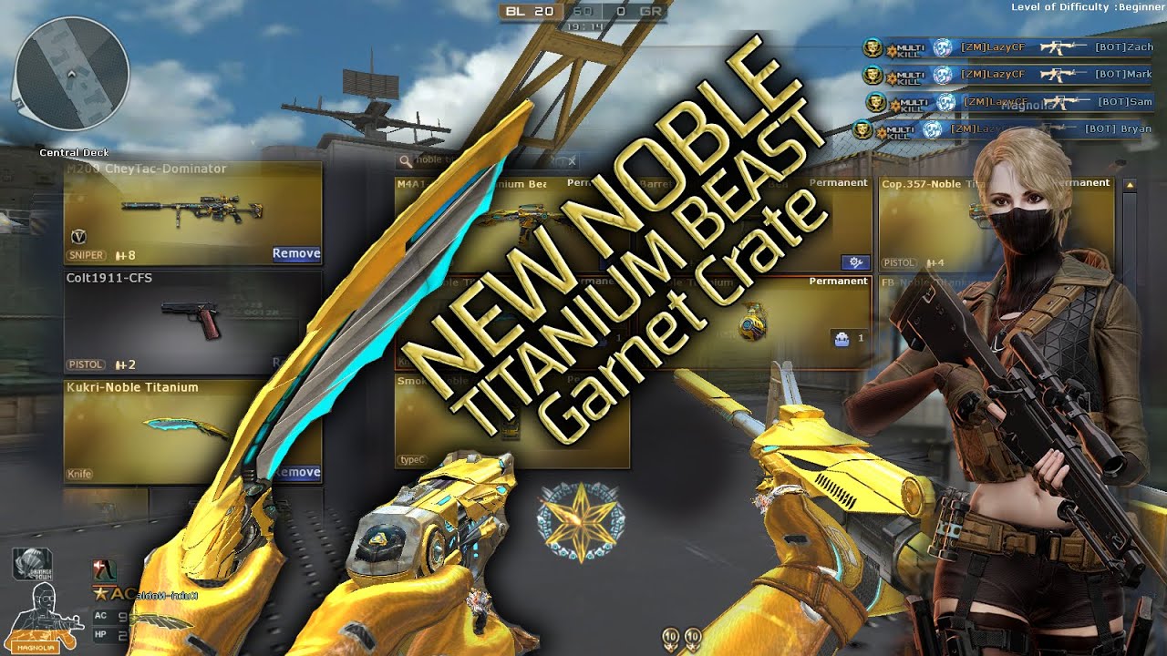 Crossfire West | NEW Garnet Crate Noble-Titanium Beast opening PART#2 ...
