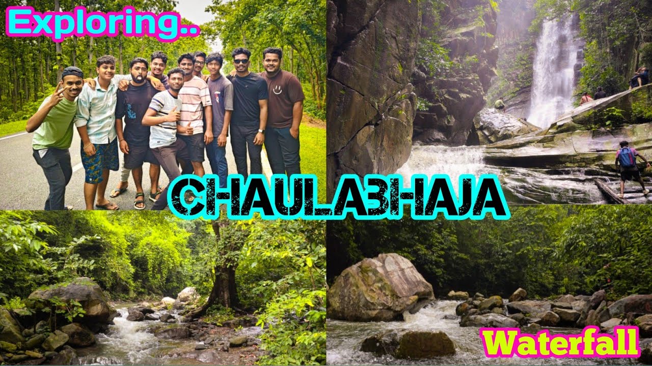 Exploring Chaulabhaja Waterfall 💦 Baripada // Full on masti ️ ll Trip-1 ...