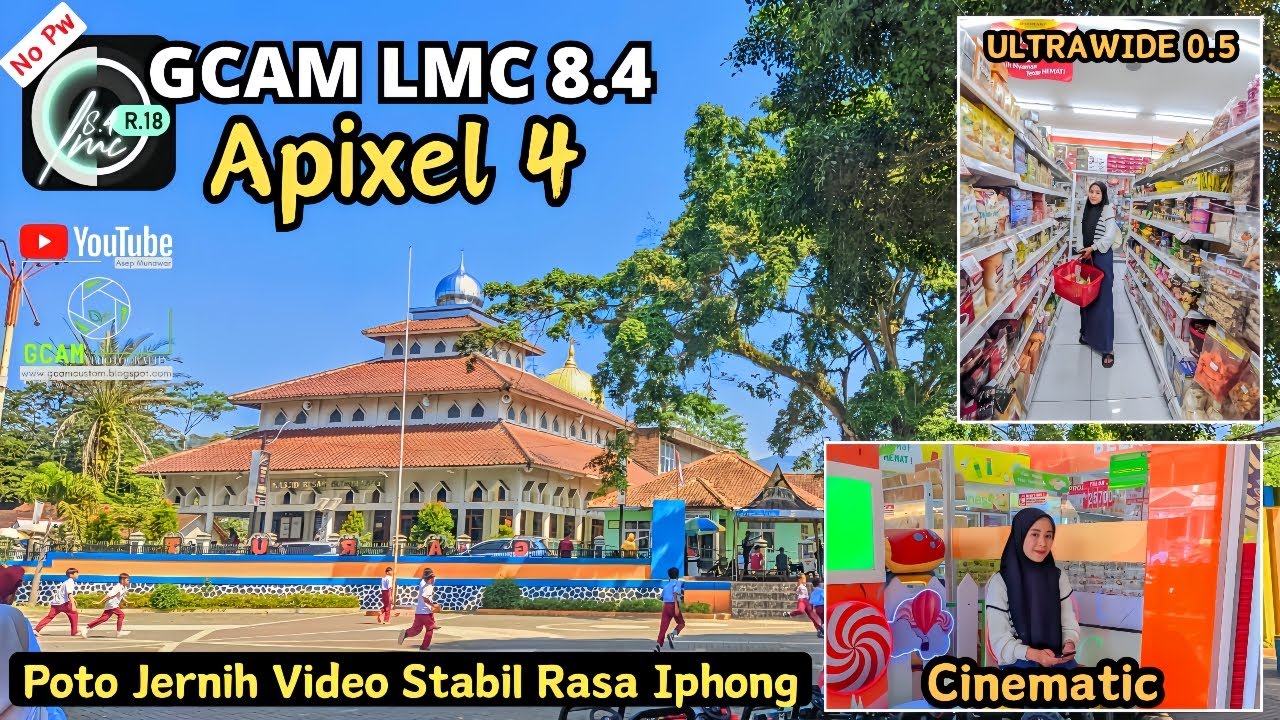 Kamera HP Jadi Super Jernih Pakai ini ‼️ Gcam Lmc 8.4 Config Apixel 4, Video Stabil & Ultrawide ...
