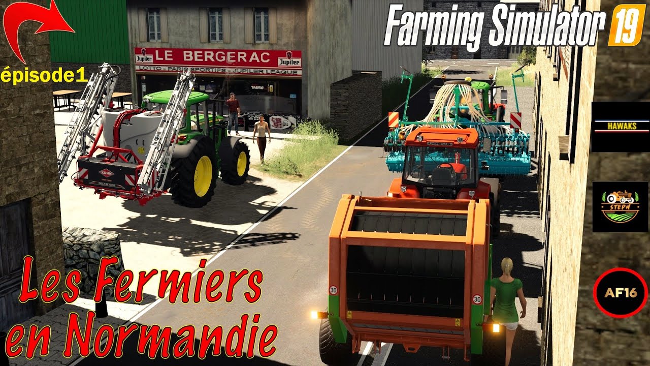 LES FERMIERS EN NORMANDIE ! L’INSTALLATION ! FARMING SIMULATOR 19 - YouTube