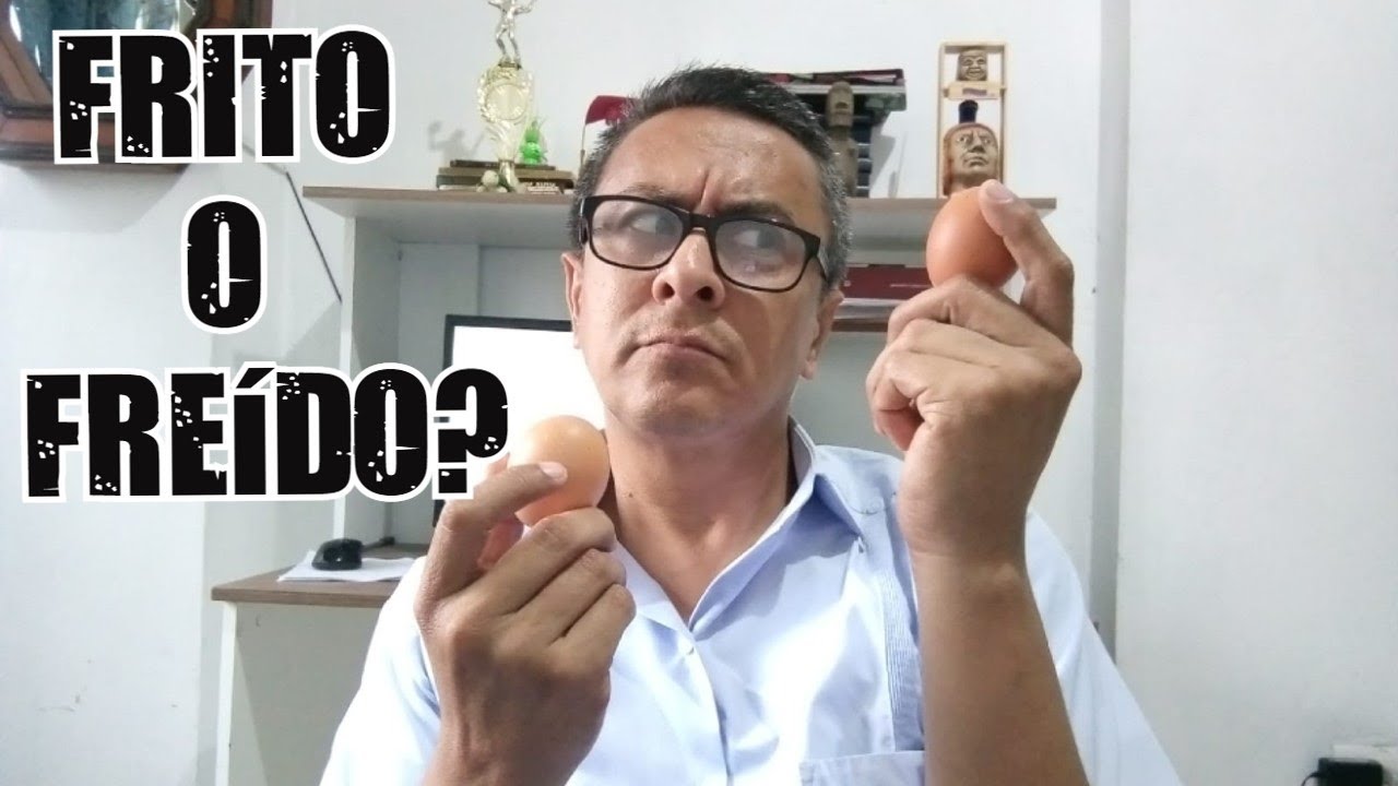 ¿Frito o freído? - YouTube