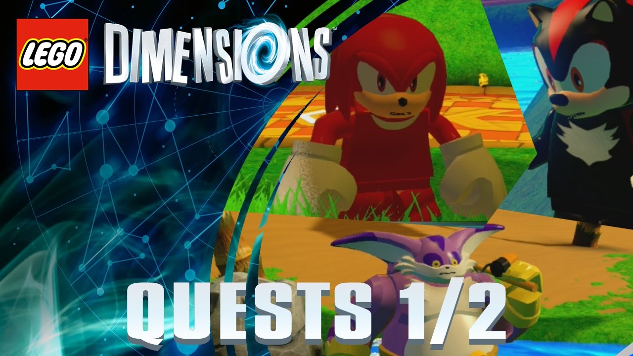 LEGO Dimensions: Sonic Level Pack [Wii U] - A Floral Dilemma, LEGO ...