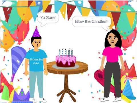 Happy Birthday Coding in Scratch by Spoorti - YouTube