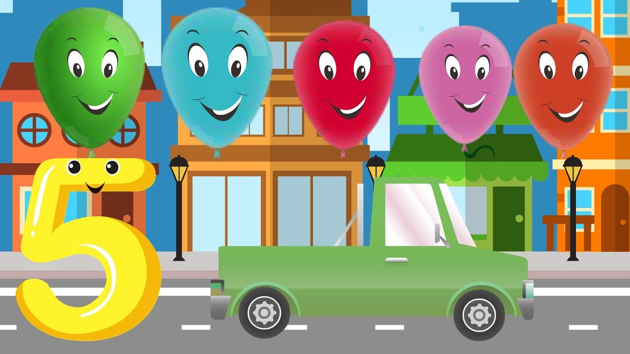 Numbers for children - learn to count for children - YouTube