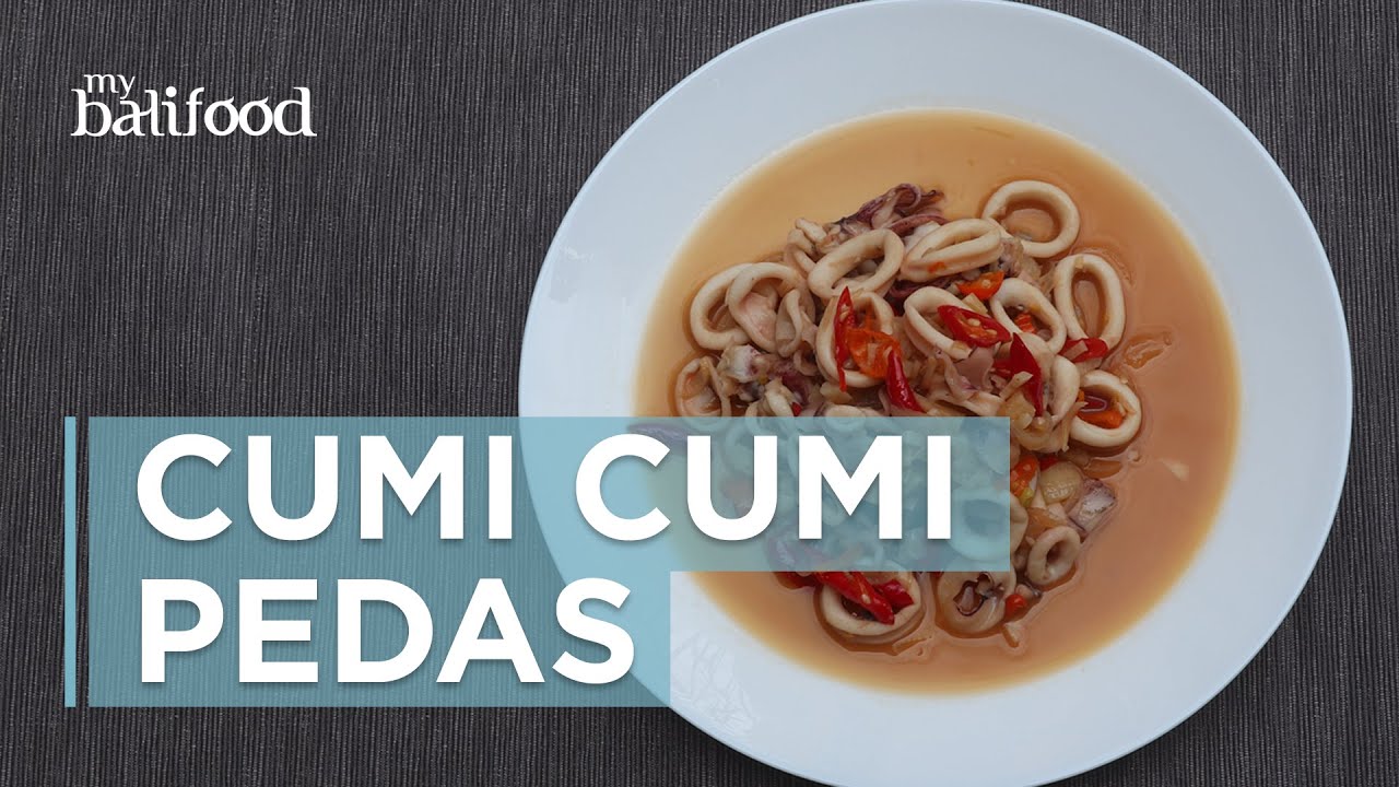 Resep cumi Kuah Merah - Resep cumi kuah Pedas Basah - YouTube