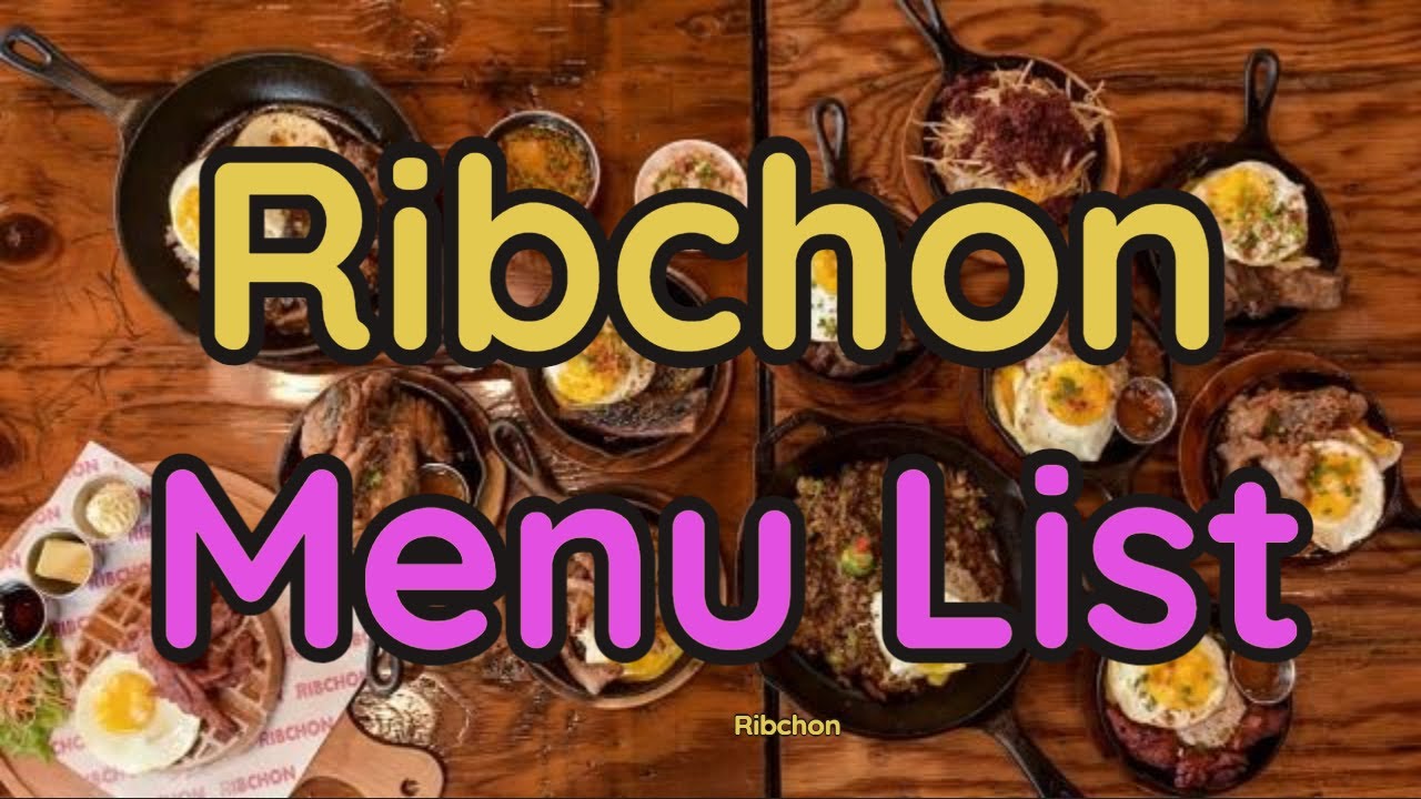 Ribchon Menu Prices [Philippines Restaurant Menu] - YouTube