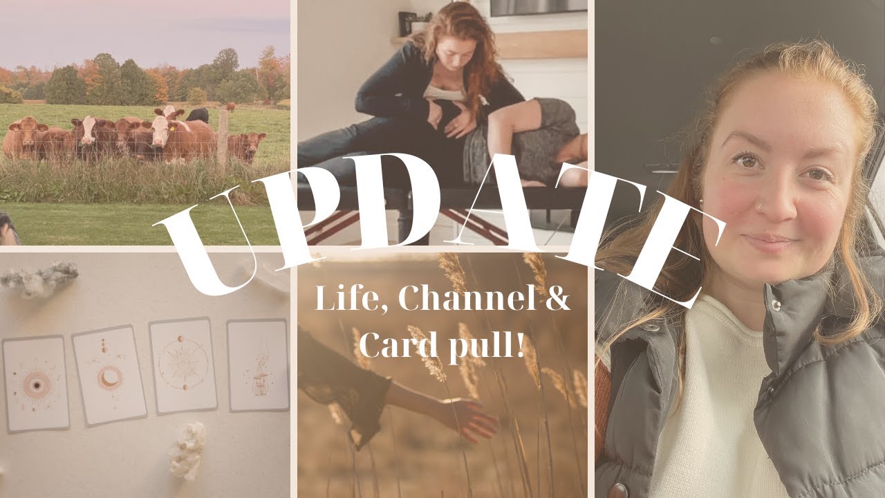Channel & Life UPDATE! 💥 + Tarot Card Pull & Reading - YouTube