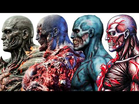 Evolution of TYRANT from RESIDENT EVIL 1996-2026