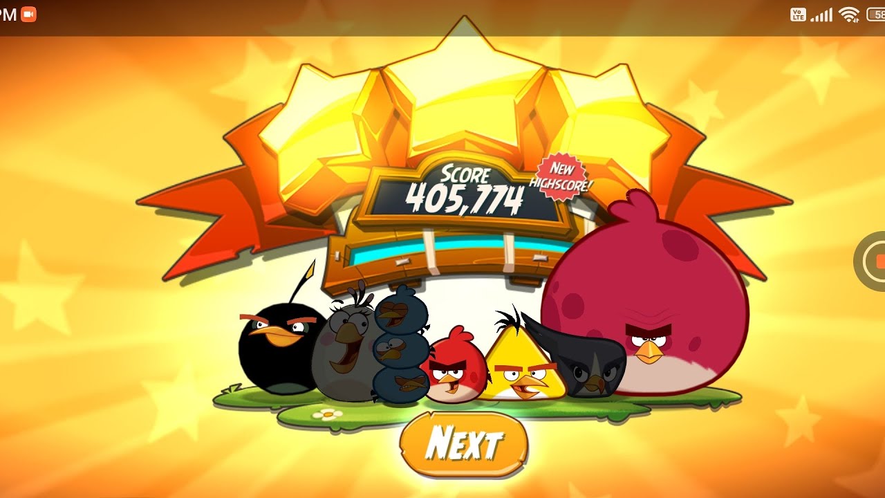 Angry Birds Gaming With Ultimate 4 Lakh SCORES - YouTube