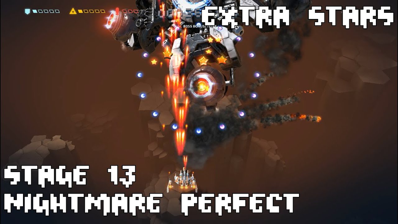 Sky Force Reload- Stage 13- Nightmare Perfect- Extra Stars - YouTube