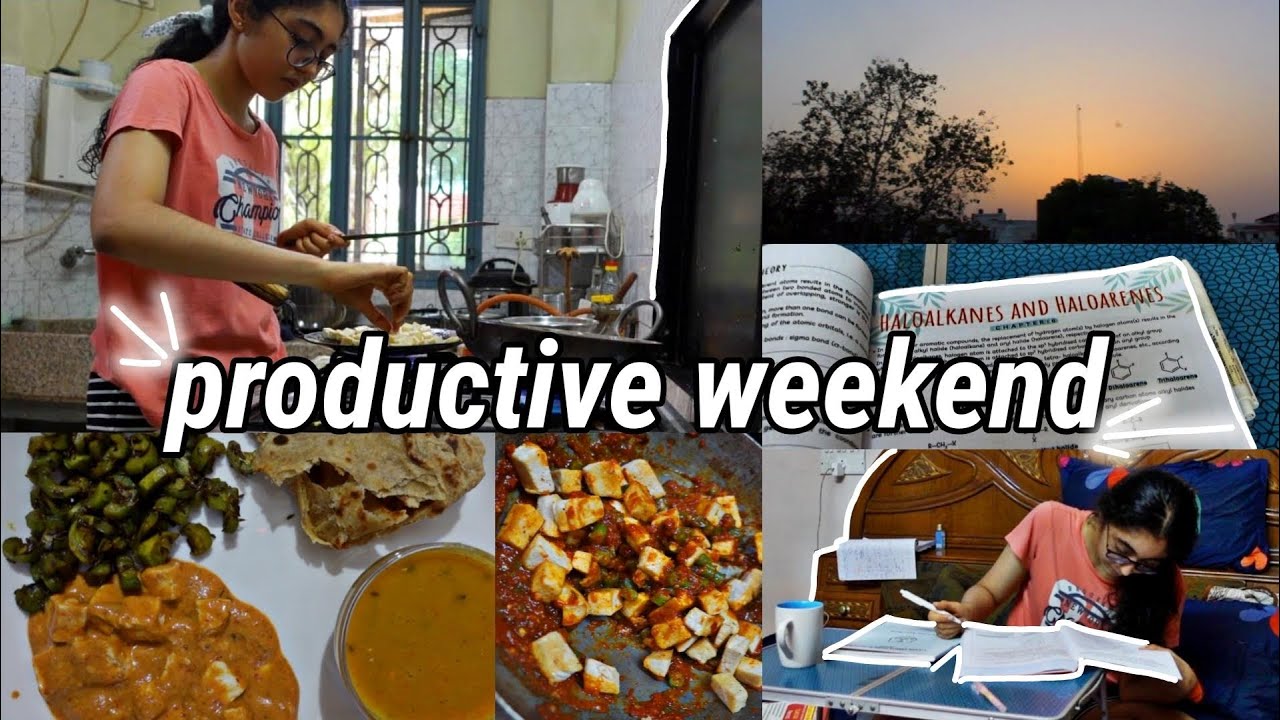 👩🏻‍🏫 A DAY IN MY LIFE (weekend study vlog) as a 12th grader 2023 ...