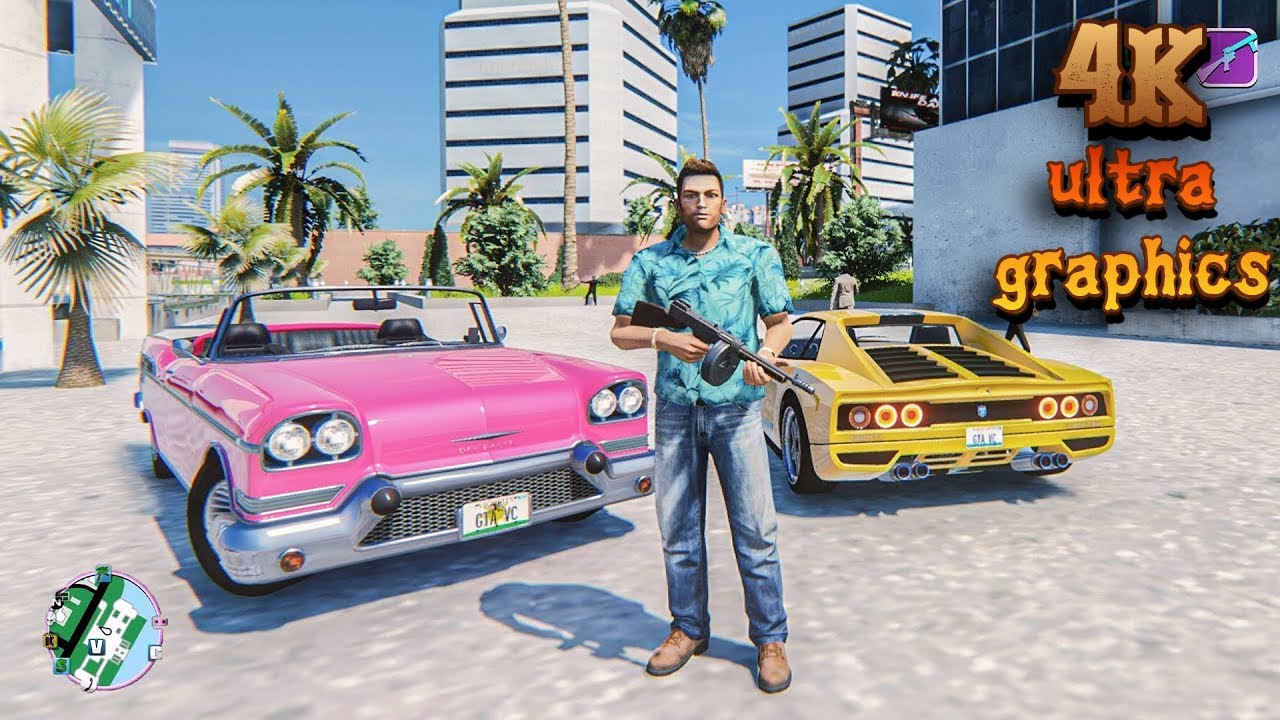 gta vice city 4k ultra graphics gameplay | gta vice city gameplay ...