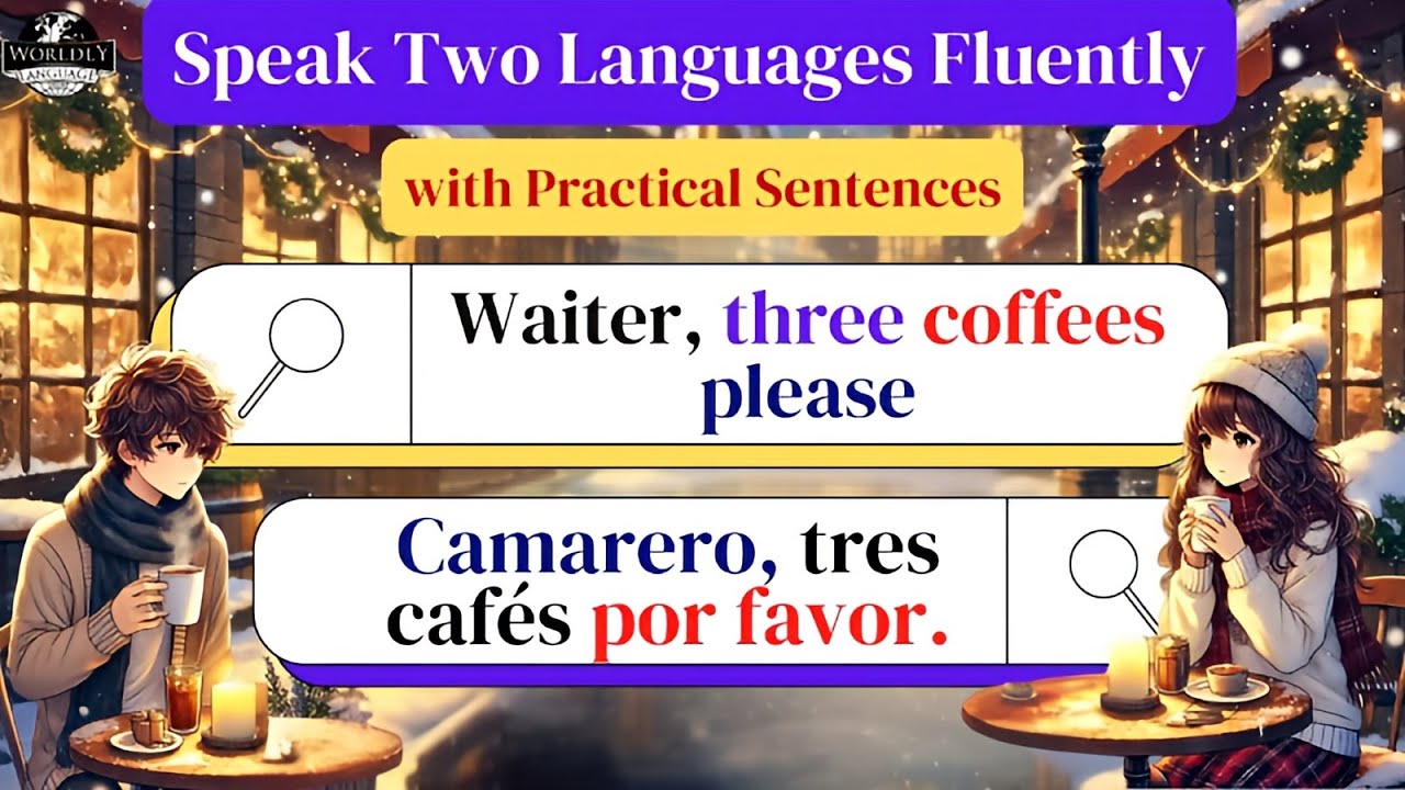 Speak Two Languages Fluently with Practical Sentences - YouTube