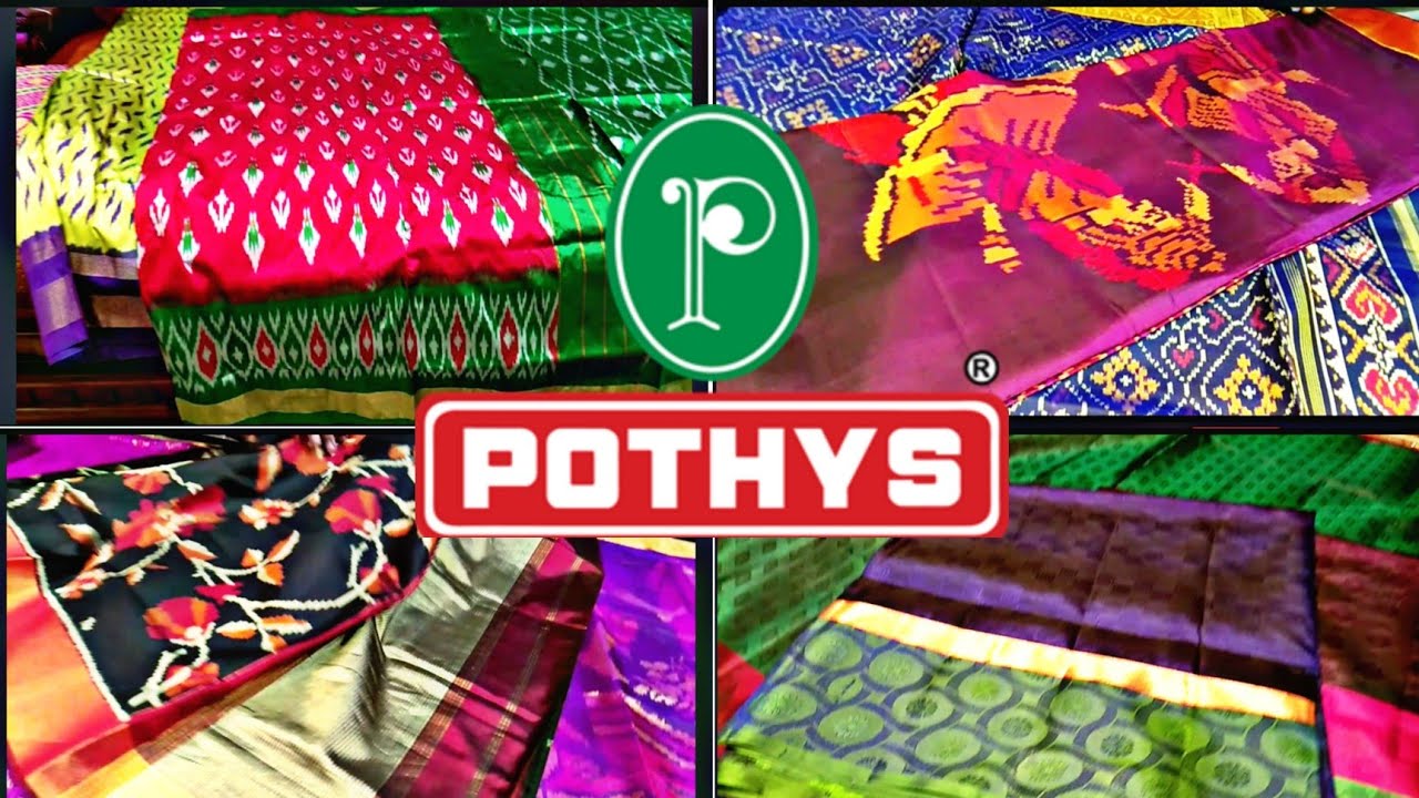 Pothys Pure Soft Silk Mayuri Sarees.Pure Patola silk|CopperSilk ...