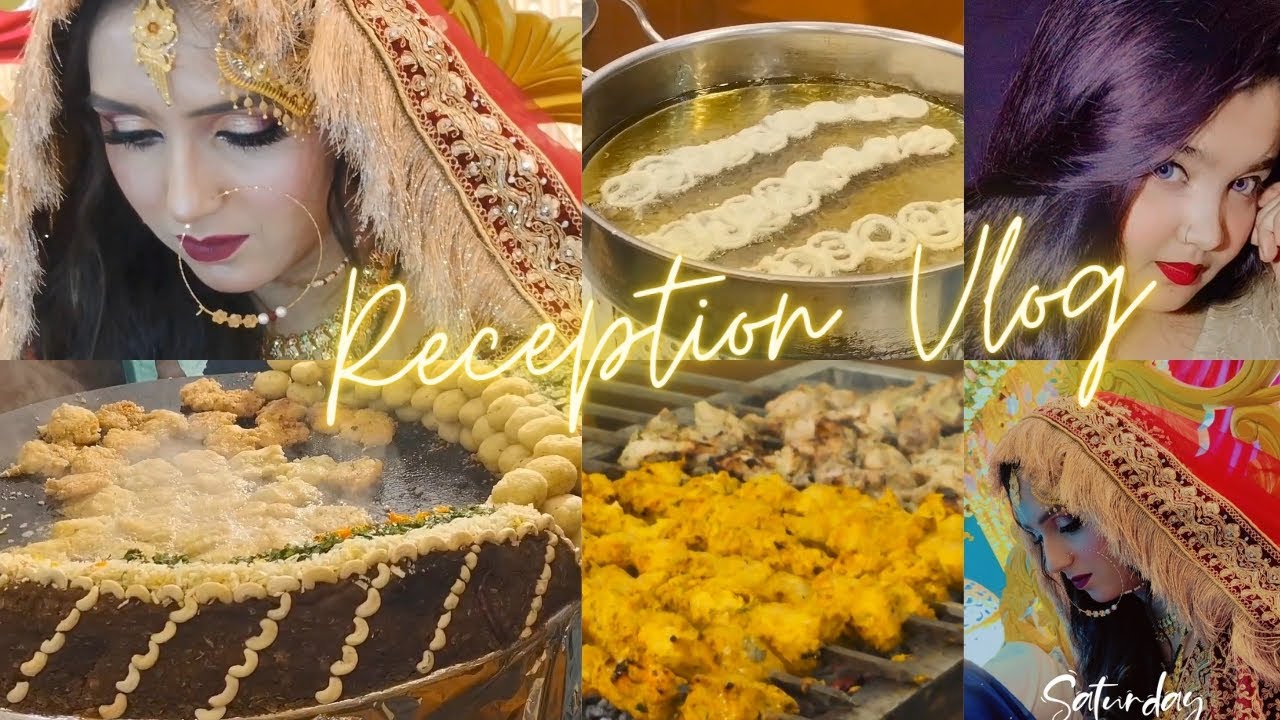 Muslim Wedding || Walima Bridal Look || Food || Dinner || SRT GRAND ...