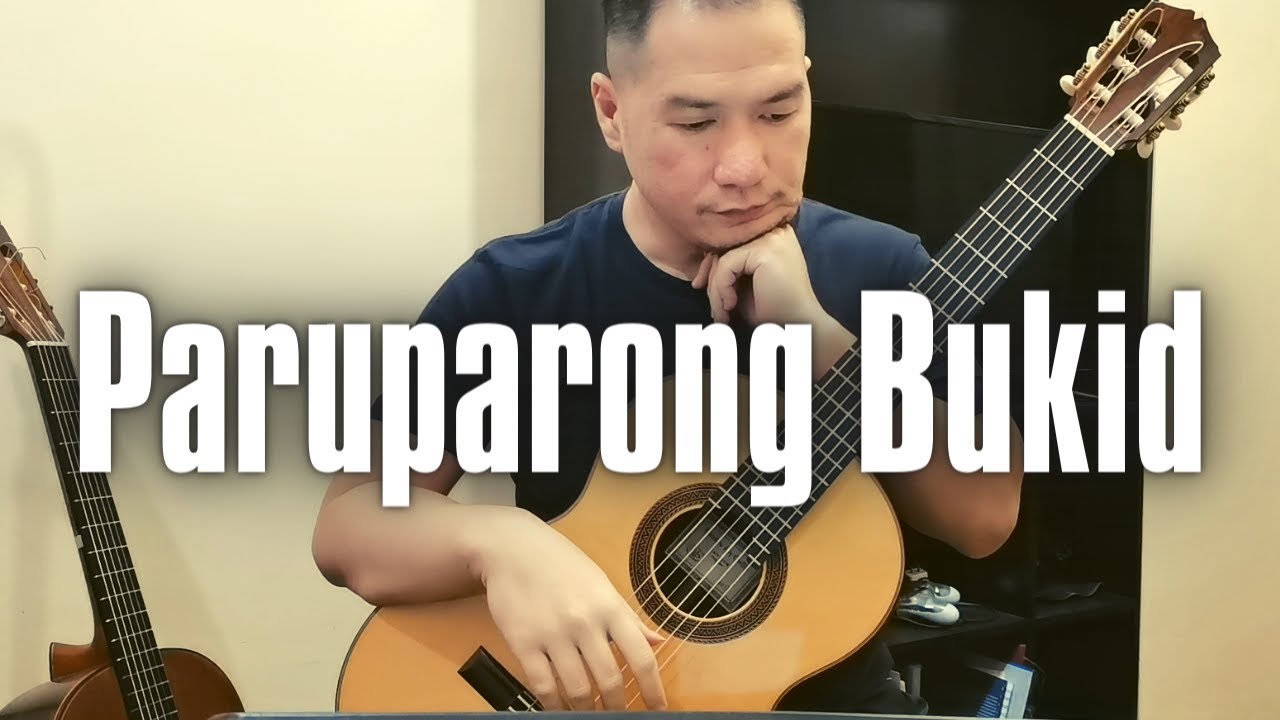 Paruparong Bukid - Folk Song | Classical Guitar - YouTube
