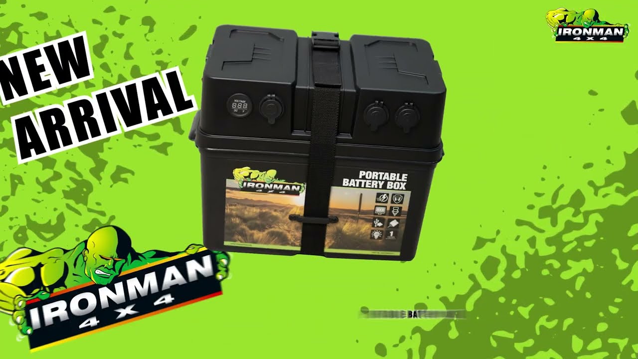 เติมไฟให้สนุกมากยิ่งขึ้น กับ Ironman 4x4 Portable Battery Box - YouTube